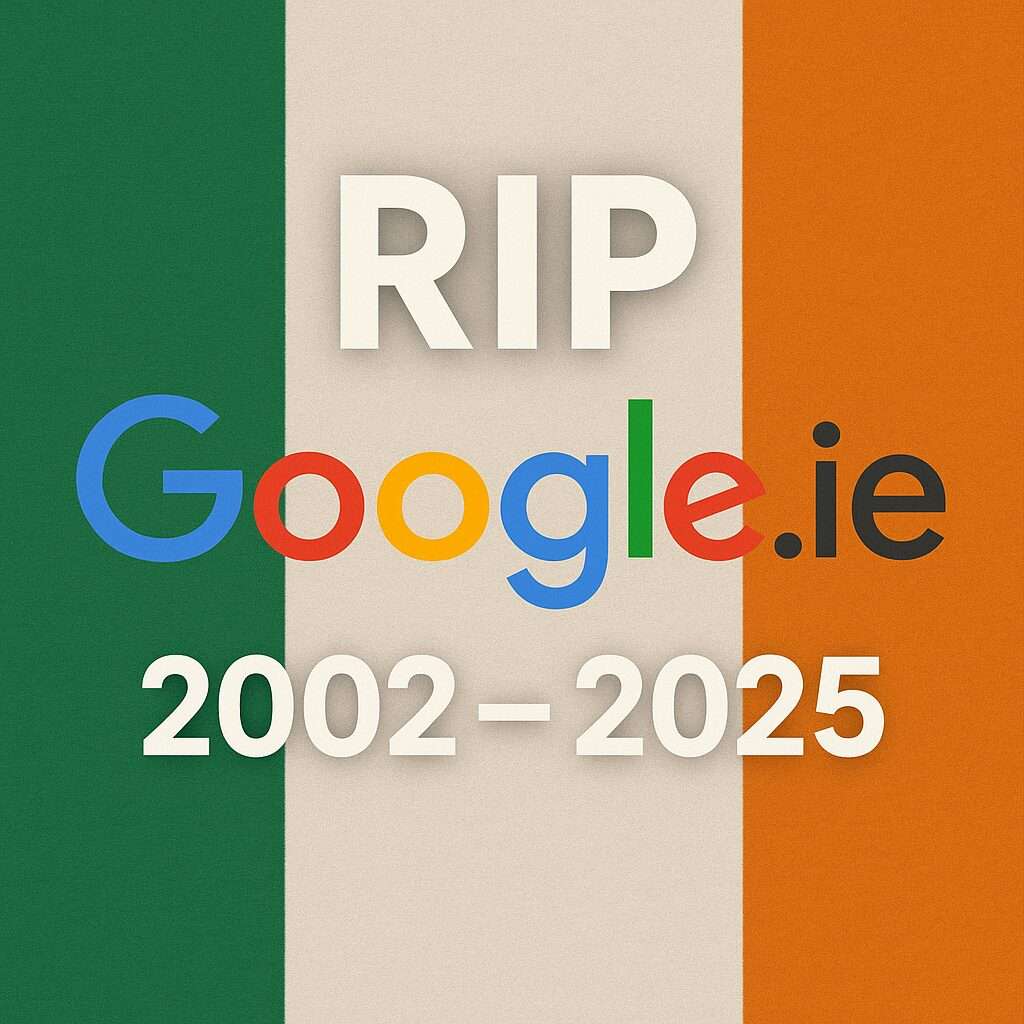 Google.ie Has Migrated | Ahoy Online Marketing